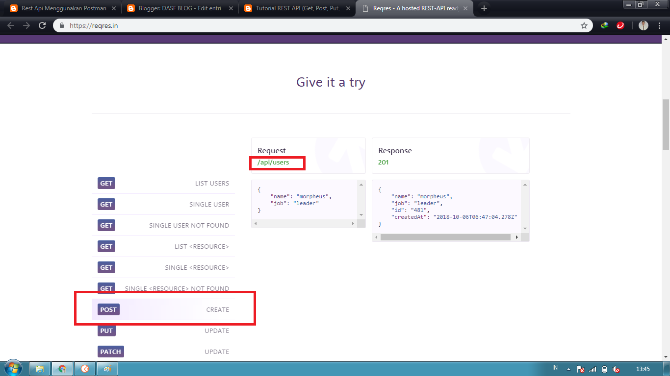 Tutorial Rest Api Get Post Put Delete Menggunakan Postman