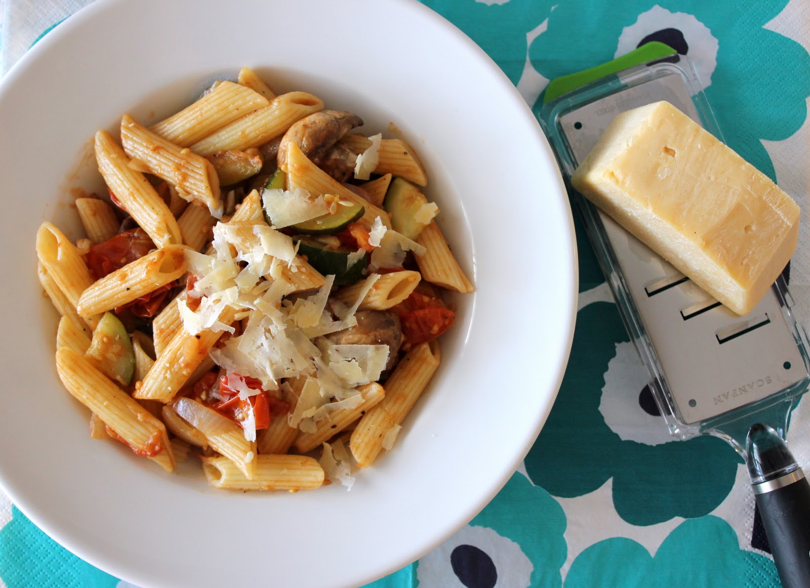 The Lettuce Shop: Pasta provencale - quick and easy!