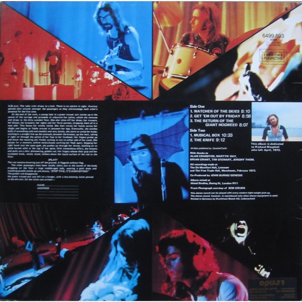 Musicalitosi: Genesis - Live (1973) Recensione