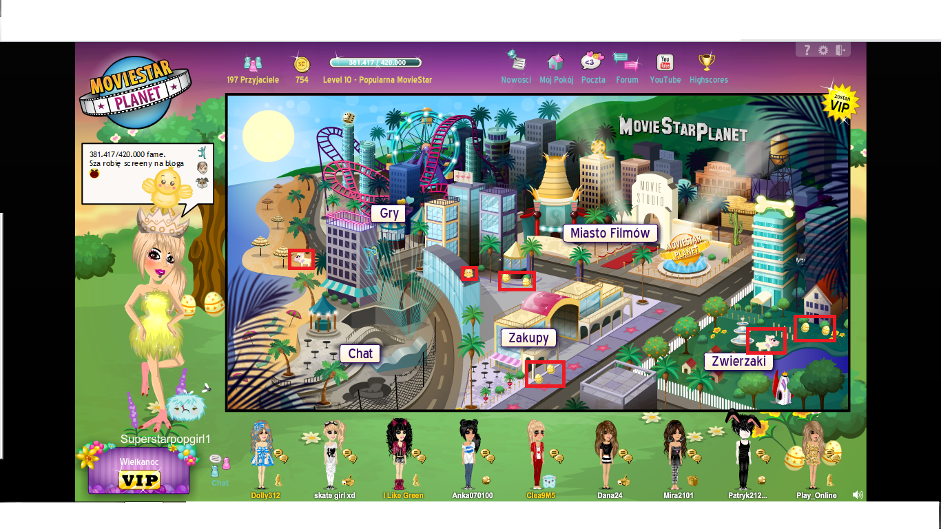 MovieStarPlanet -blog