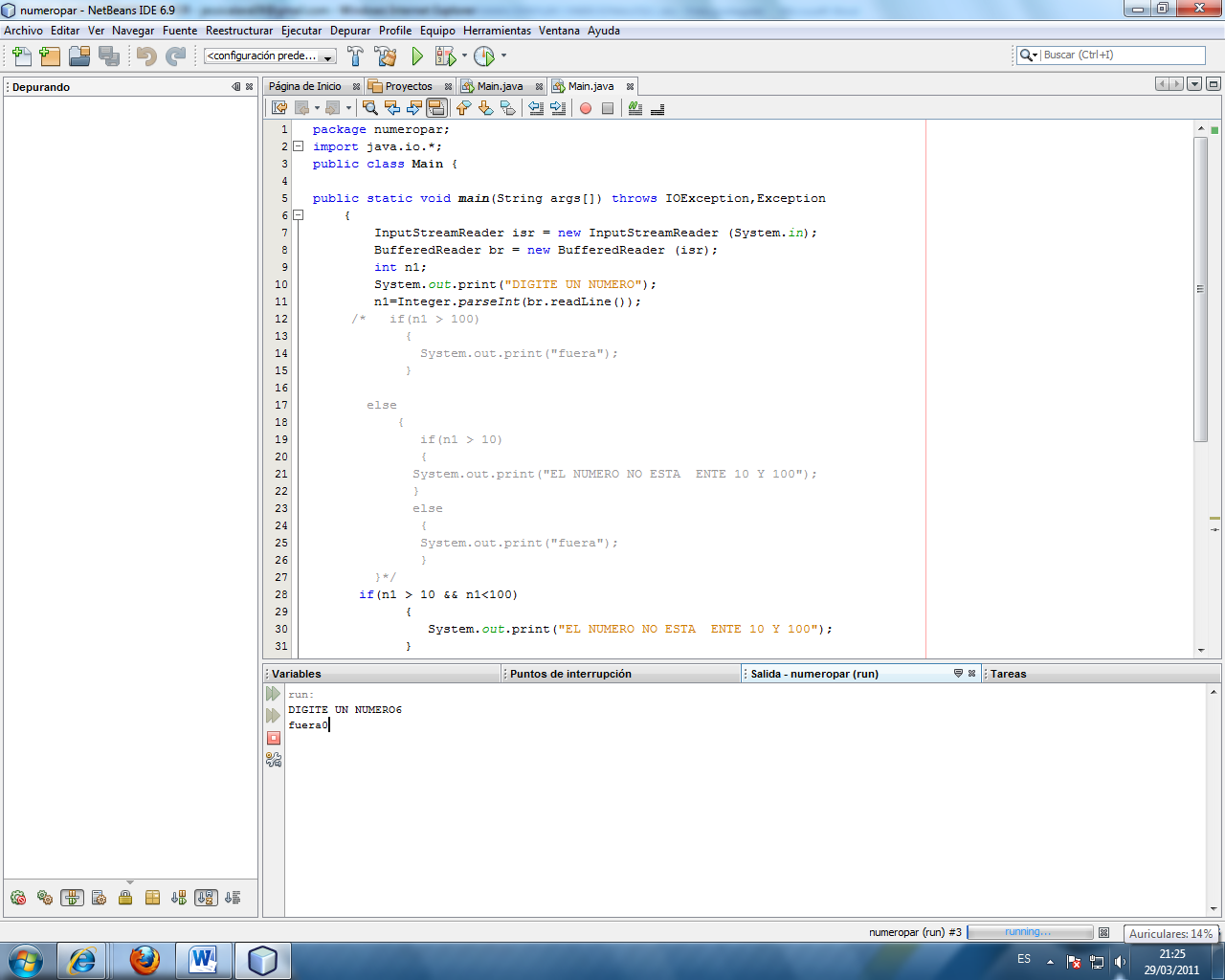 Lenguaje De Programacion I Ejercicio 14