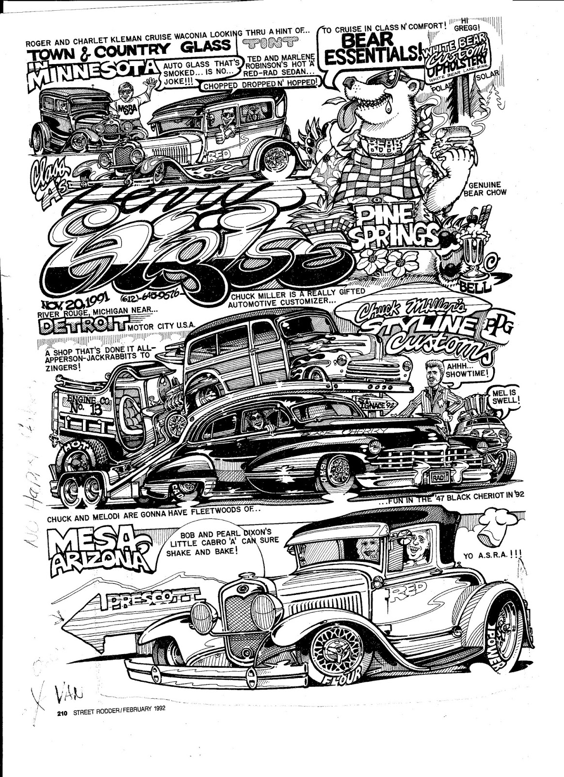 The art of Dave Bell. Auto cartoonist extraordinaire : April 2016
