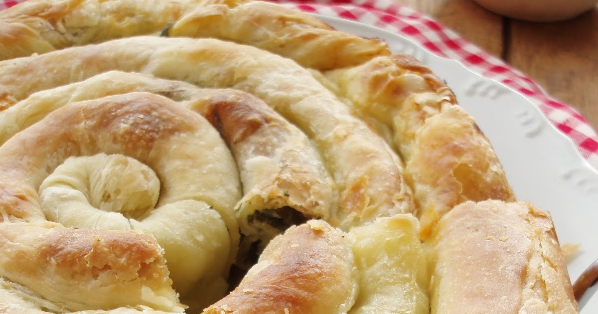 La cuisine creative: Katmer pita (po bakinom receptu)