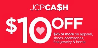 JCPenney Coupons: Save $10 Off $25 February 6 - 8 Only
