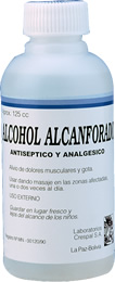 ALCOHOL ALCANFORADO SOLUCION | Medicamentos