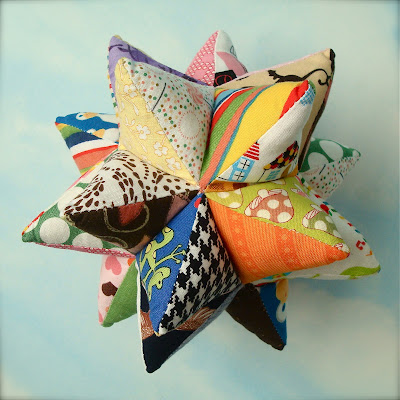 Speckled Owl Studio: Modular Star baby toy