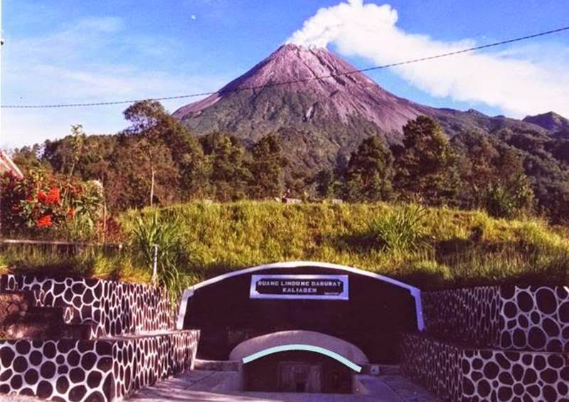Pesona Bunker Kaliadem Jogja Dibalik Keganasan Letusan Gunung Merapi ...