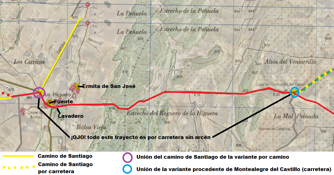 EL CAMINO DE ANÍBAL, DE CAUDETE A ALBACETE.: Descripción y mapas de la ...