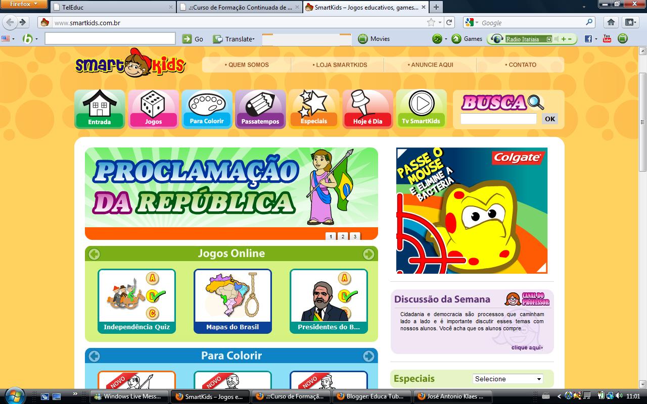 Educa Tube Brasil: 2011
