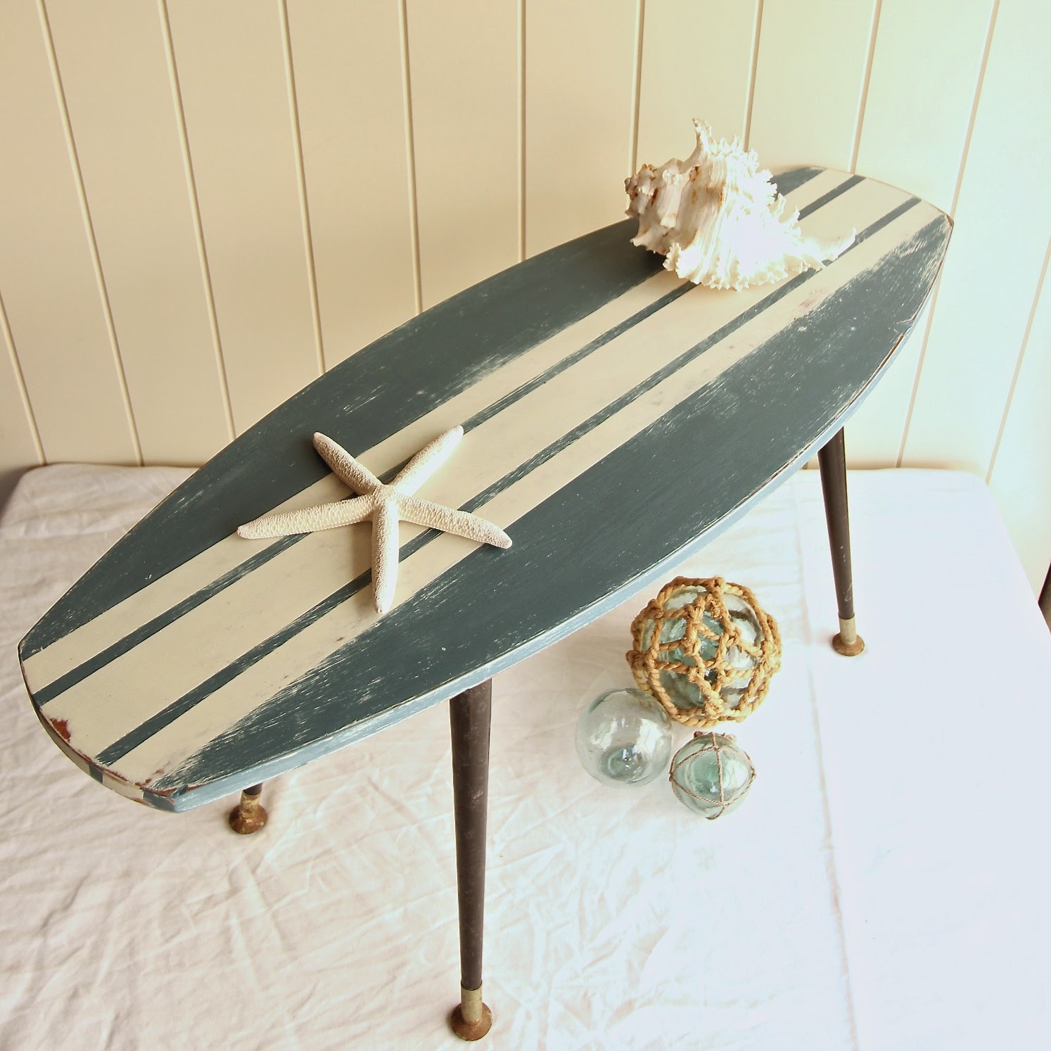 Surfboard Side Table