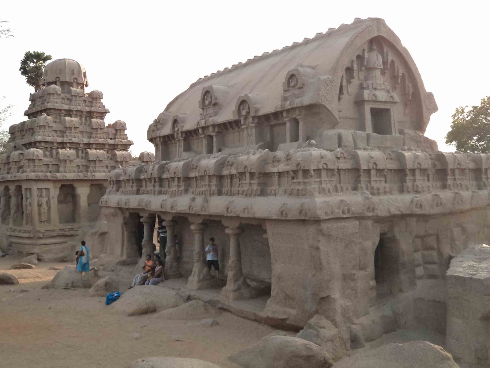 Gangai Raju's Blog: Mamallapuram- the pallava architecture