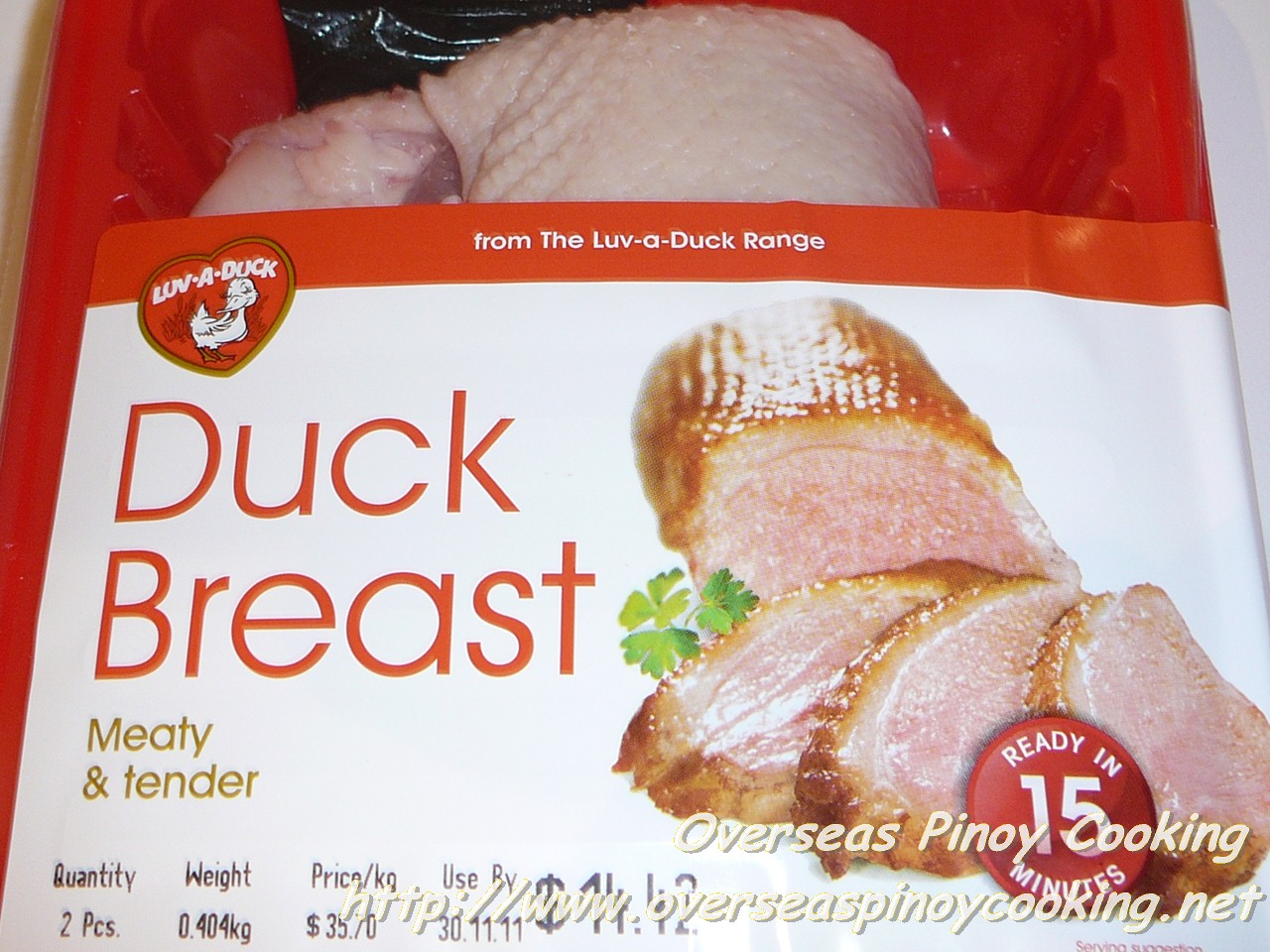 Duck Breast Adobo, Adobong Pato