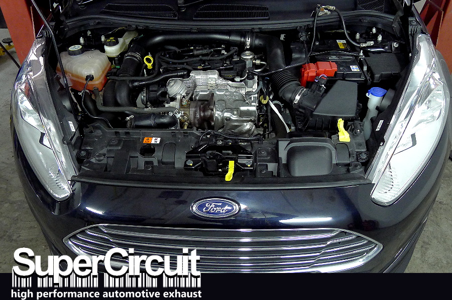 SUPERCIRCUIT Exhaust Pro Shop: Ford Fiesta Ecoboost 1.0 Turbo Downpipe
