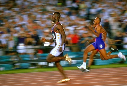 Sports Celebrity: Michael Johnson Sprinter