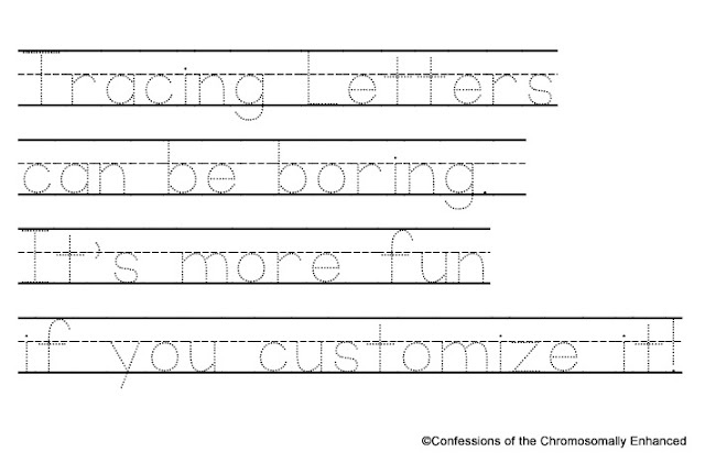 Confessions of the Chromosomally Enhanced: Josie Goes to Kindergarten ...