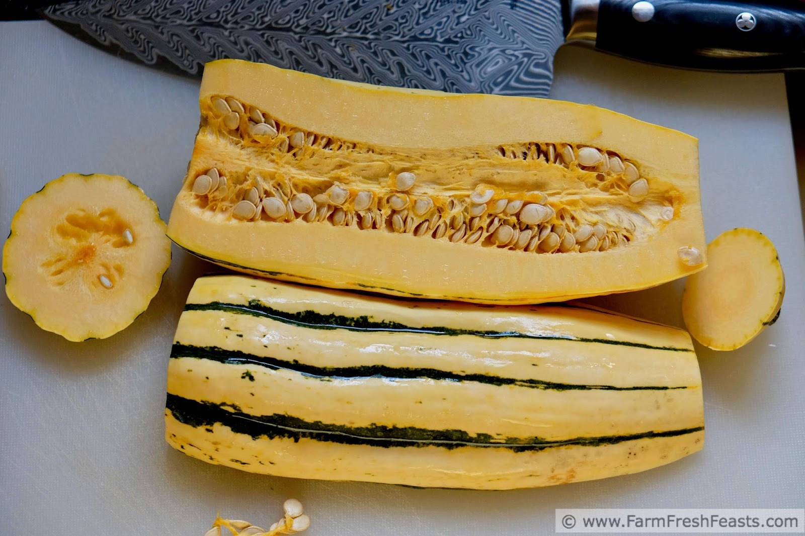 Farm Fresh Feasts: Roasted Delicata Squash with Parmesan and Pepper ...