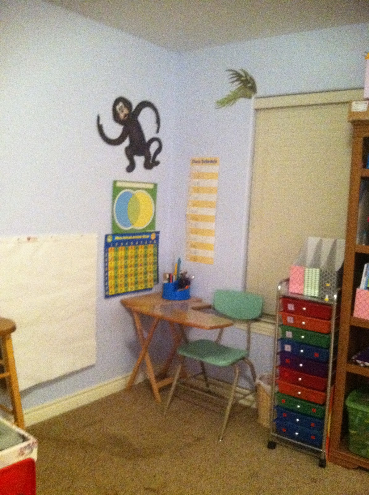 Discovery Kidzone Montessori Adventures: Our Homeschool Classroom...so far!