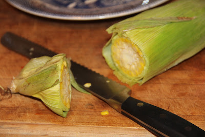 Deep South Dish: Fresh Hot Corn on the Cob in (about) 4 minutes, No ...