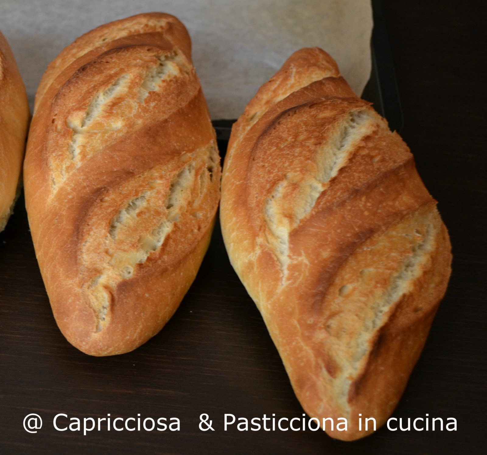 Capricciosa e Pasticciona in cucina: Filoncino fragrante