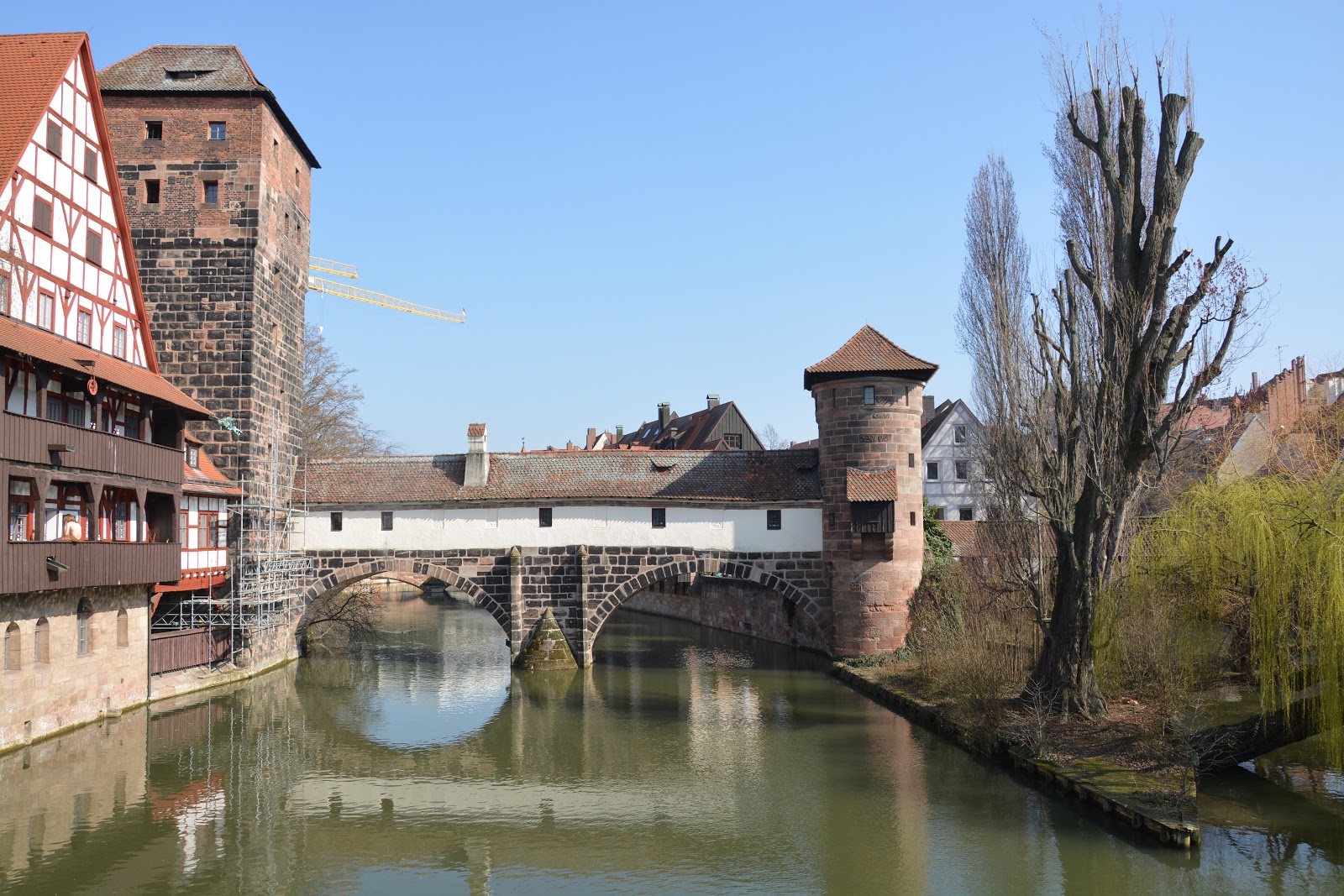 Nürnberginfo: Das Ensemble des Scharfrichters: Henkerturm, Henkersteg ...