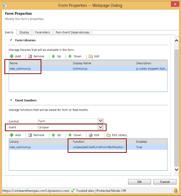 Microsoft Dynamics CRM 2013 - Learn The Ropes: Form Notification in CRM ...