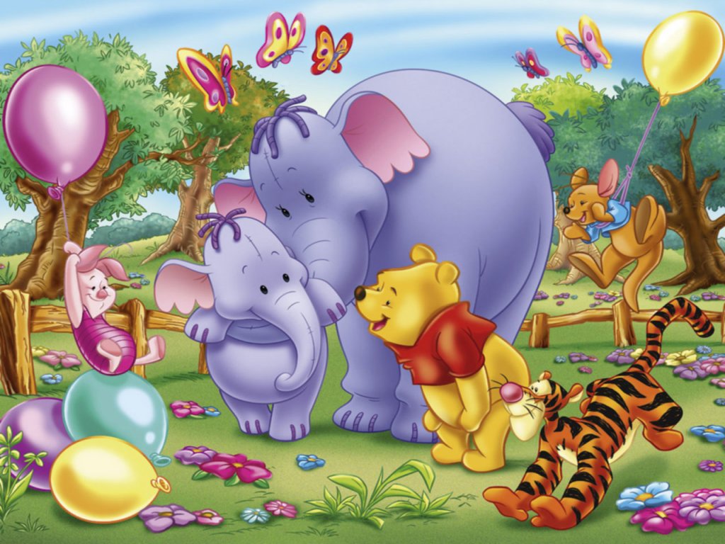 Imágenes de Winnie The Pooh: Winnie the Pooh y sus amigos juegan con ...