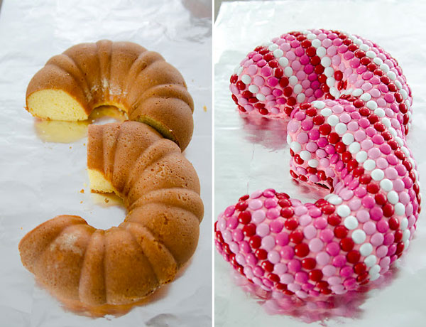 Receitazada: Bolo em formato de número