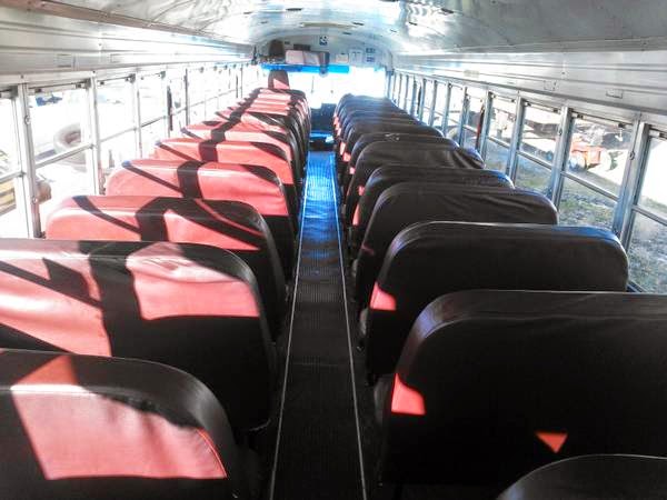 American School Bus, Blue Bird 2001 - Classic Auto Restorations