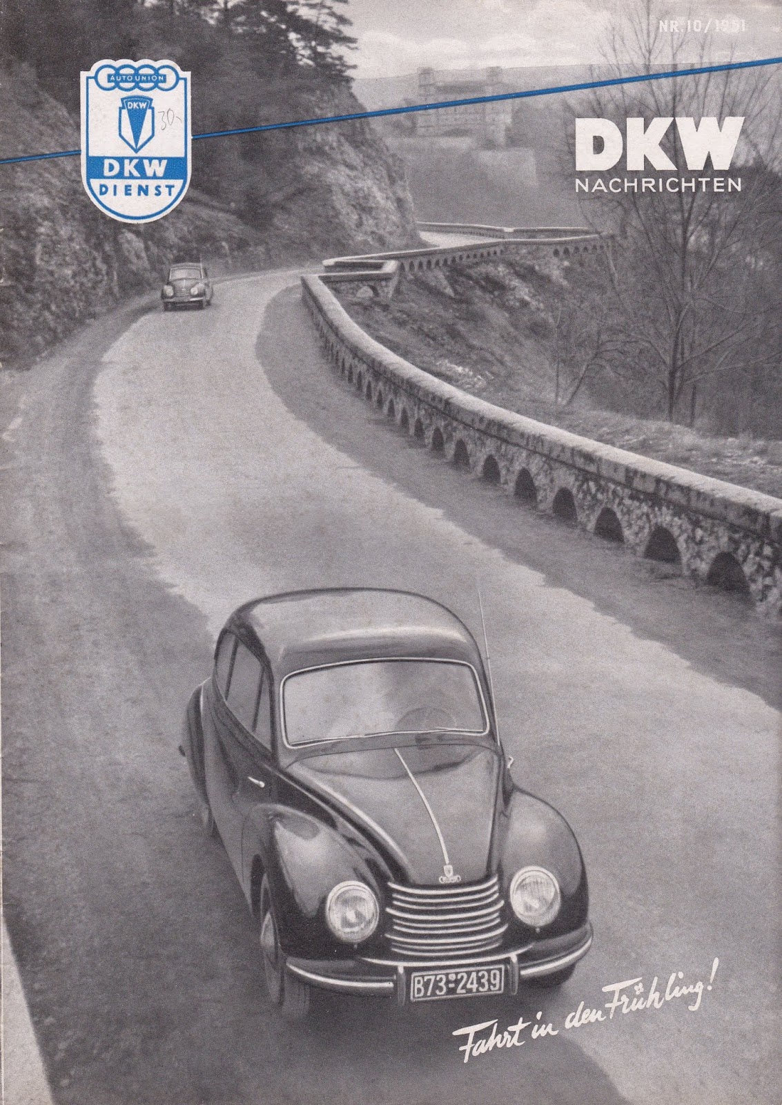 DKW Auto-Union Project: 1951 DKW Nachrichten Volume 10