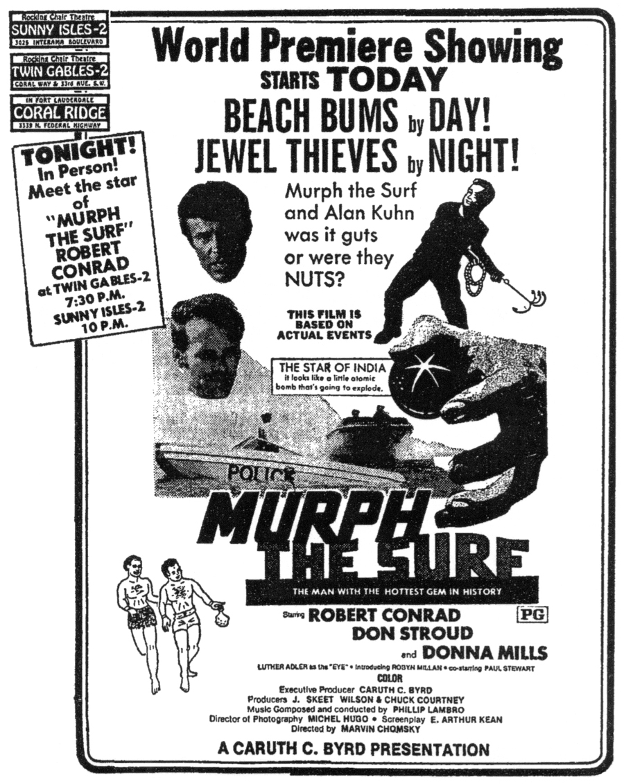 TEMPLE OF SCHLOCK: Movie Ad of the Week: MURPH THE SURF (1974)