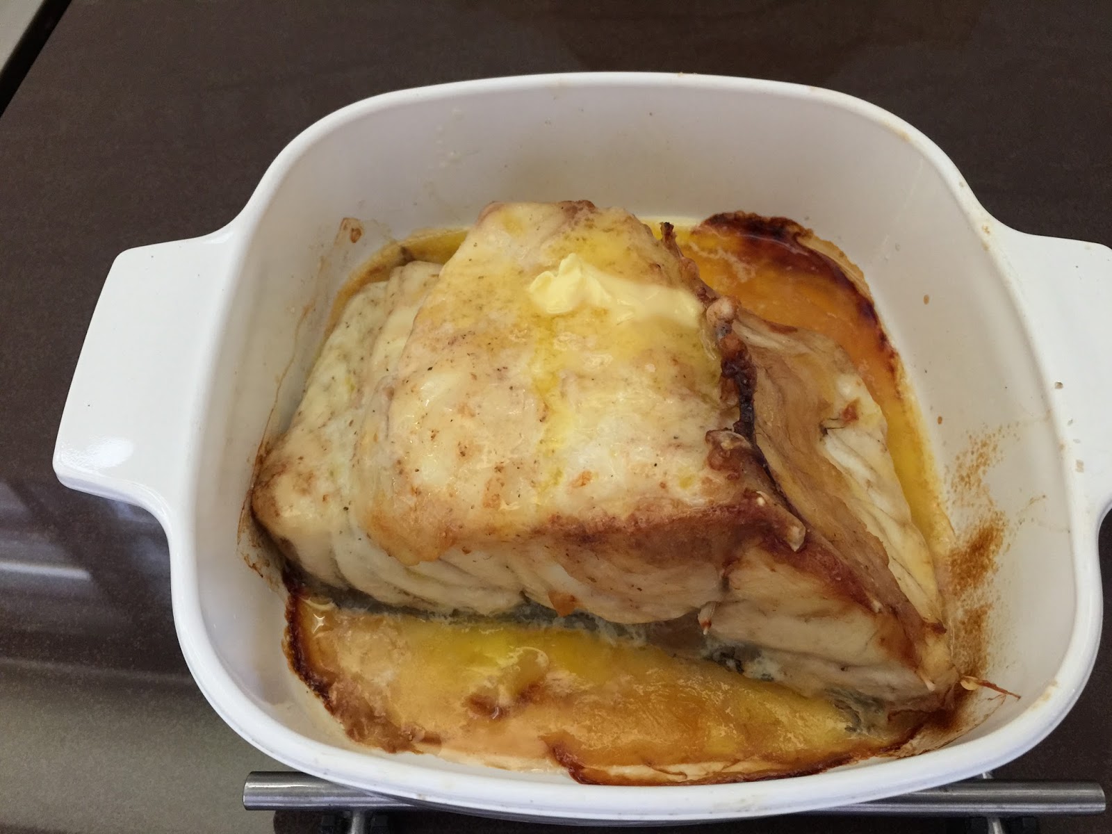 The Right to Be Alive: Baked Butter Garoupa Fish