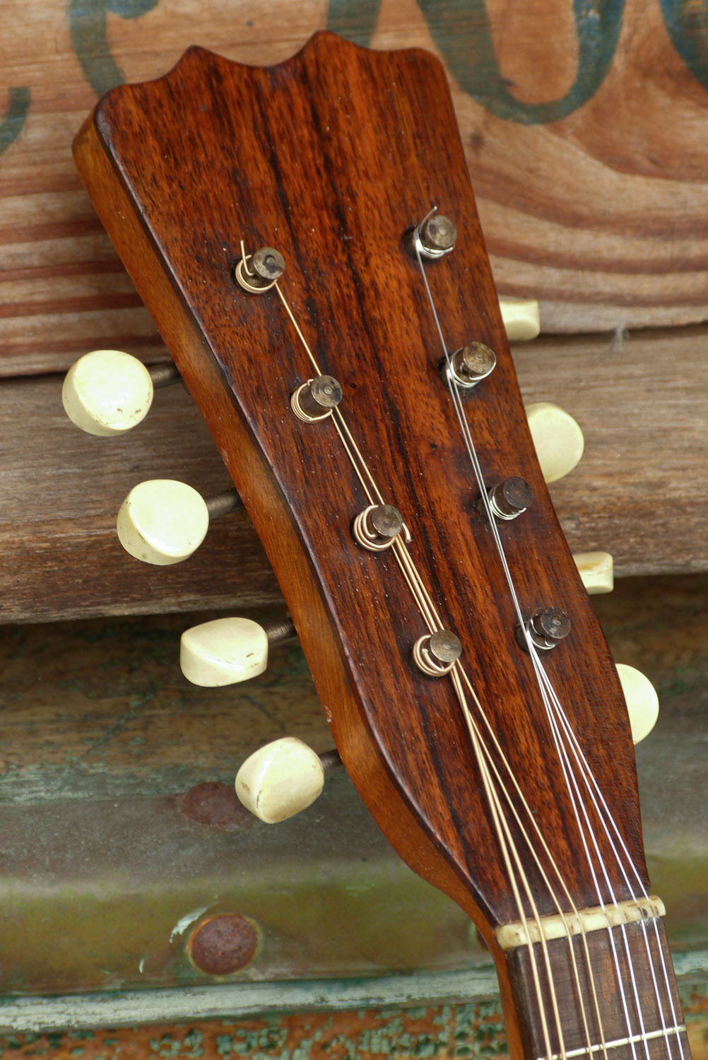 1910s Oscar Schmidt-made Stella Bowlback Mandolin