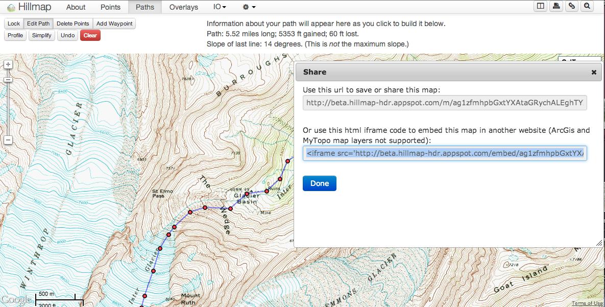 Free the Hills: Embed an interactive topo map in your blog