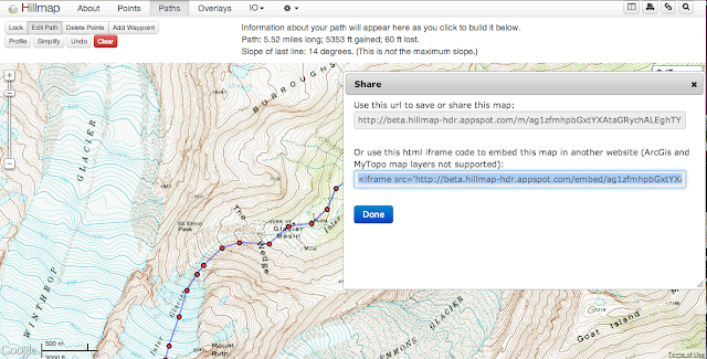 Free the Hills: Embed an interactive topo map in your blog