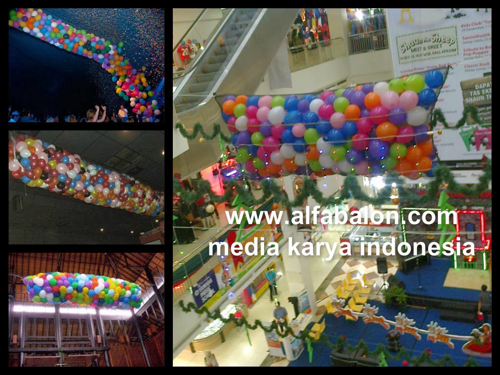 BALON NETT DROP / BALON JARING | Alfa balon