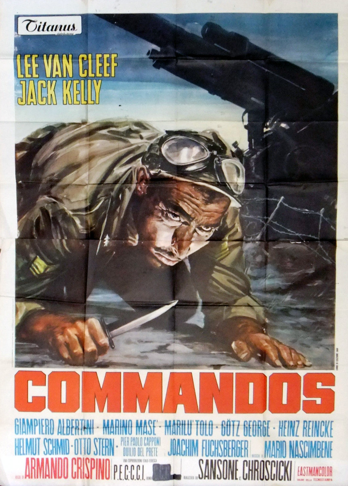 TheBad.net - The Lee Van Cleef Blog: Commandos - Foreign Posters