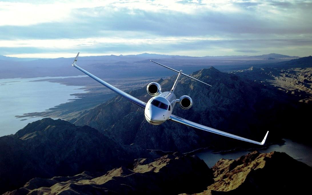 GAMBAR PESAWAT TERBANG: jet eksklusive Gulfstream III (Wallpaper 1)