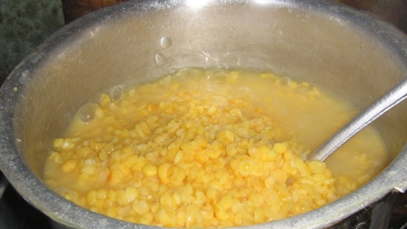 Receitas da Caatinga: Pintado/Mungunzá salgado