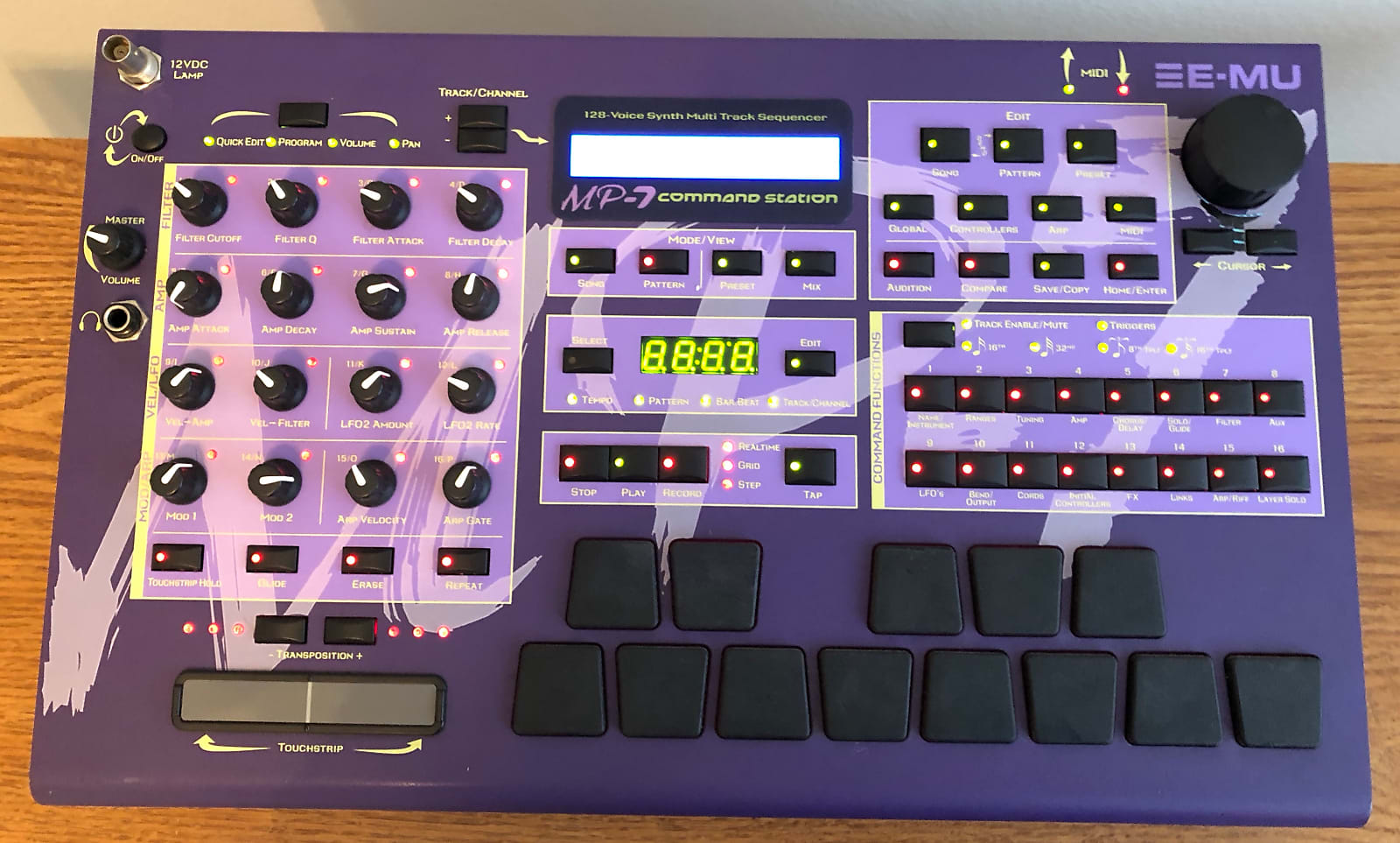 MATRIXSYNTH: E-MU Systems MP-7 (Proteus 2000) MIDI Groovestation SN ...