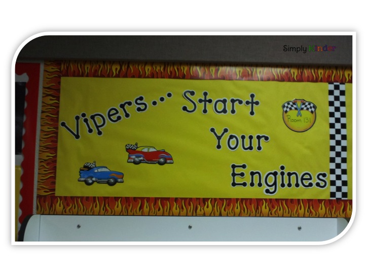 Race Car Themed Room & Freebie - Simply Kinder