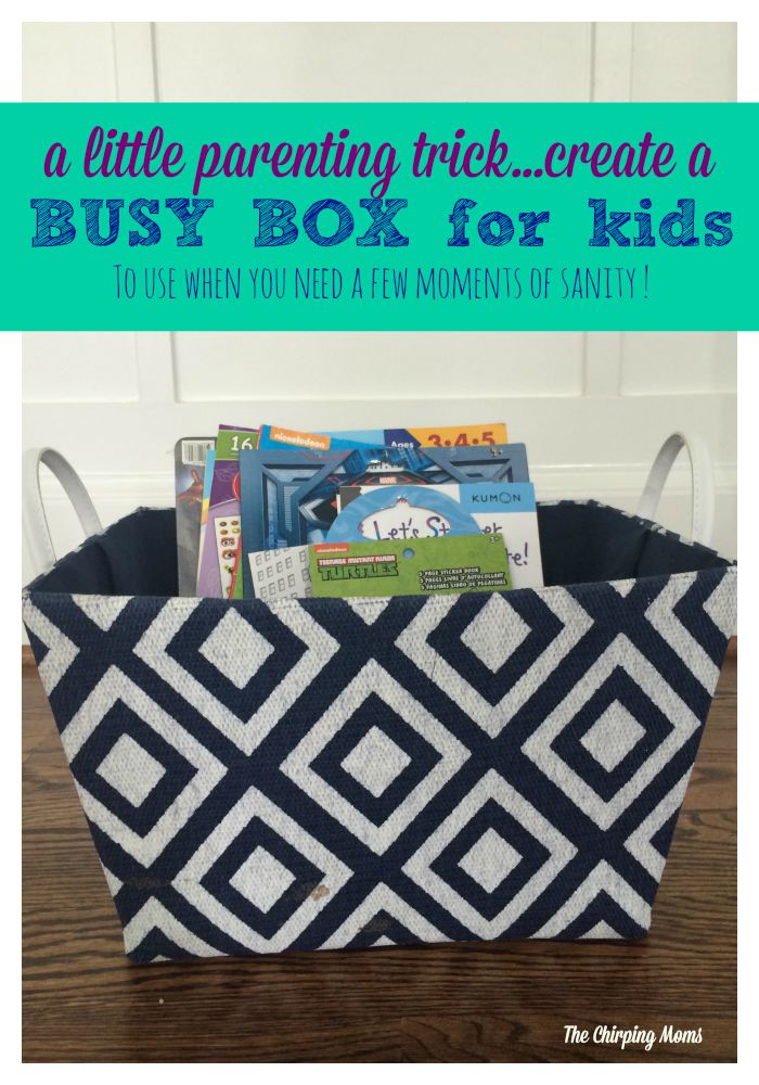 The Busy Box - The Chirping Moms