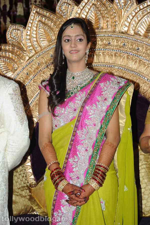 JR NTR WITH HIS WIFE LAKSHMI PRANATHI AT HITEX MARRIAGE Set Exclussive ...