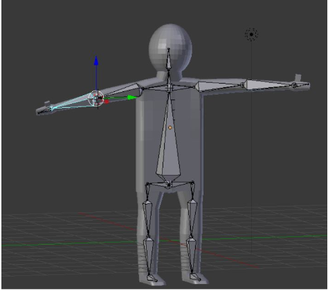 hakas media: Tutorial membuat bentuk/karakter manusia di blender (rigging)