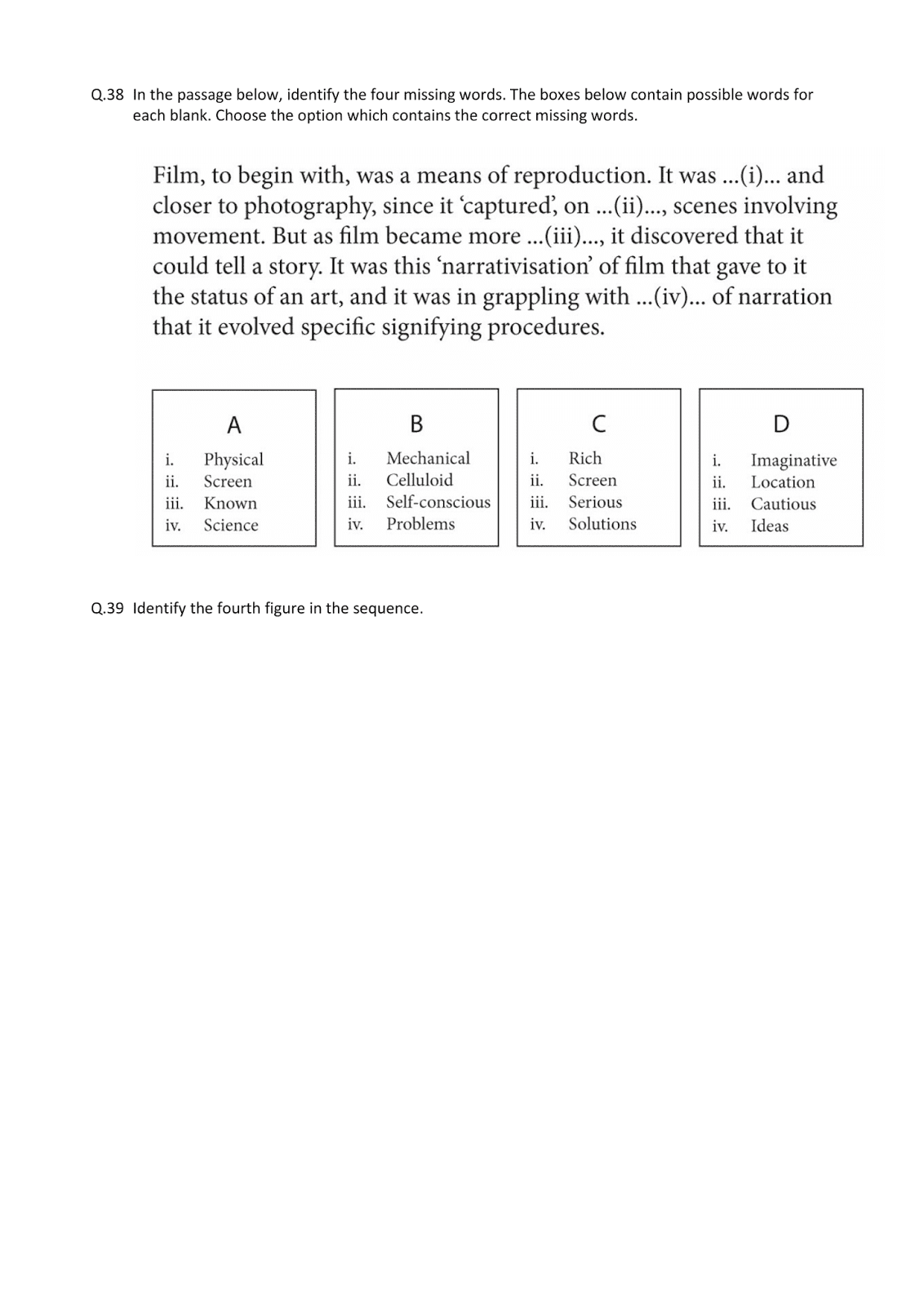 CEED 2016 Question Paper