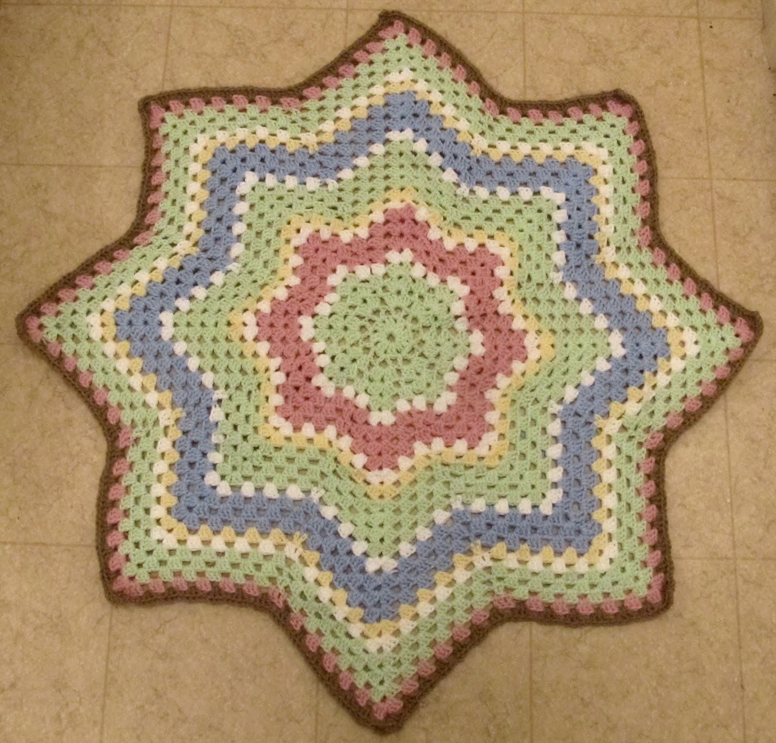 Crochet Granny Round Rug Pattern at Gerald Murdock blog