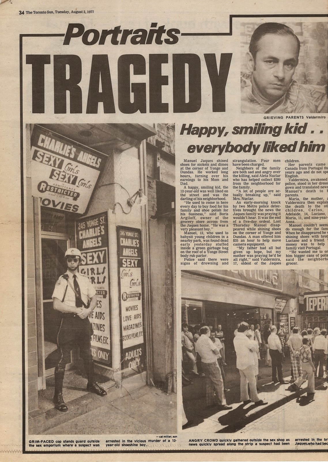 Occupation: Gay: Emanuel Jaques, Toronto Shoeshine Boy Murders and ...