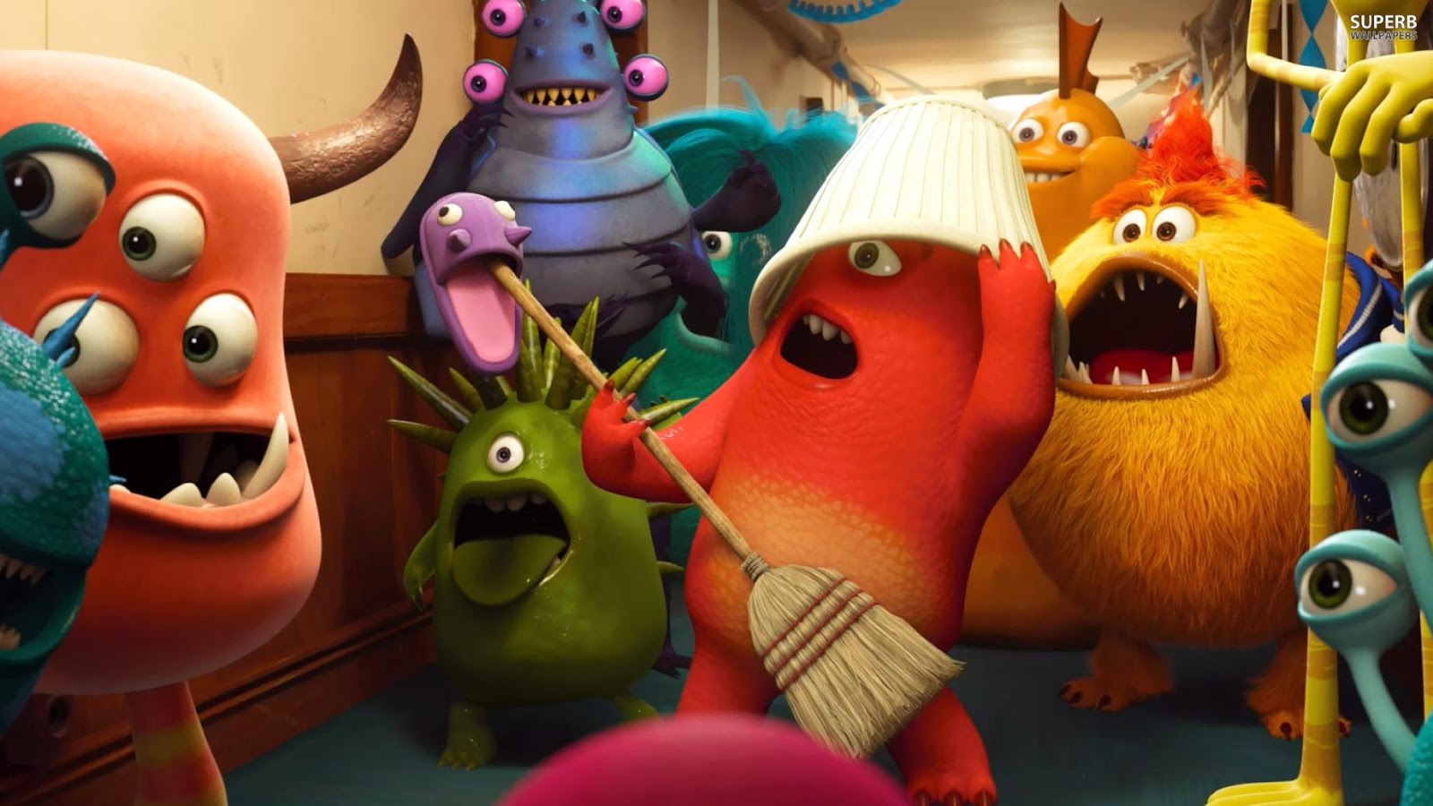 KUMPULAN GAMBAR DP MONSTER KARTUN LUCU - Gambar Animasi Lucu dan Unik