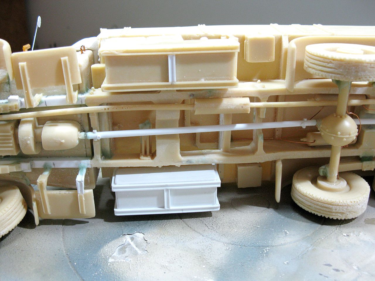 Panzerserra Bunker- Military Scale Models in 1/35 scale: Faun L900 D567 ...