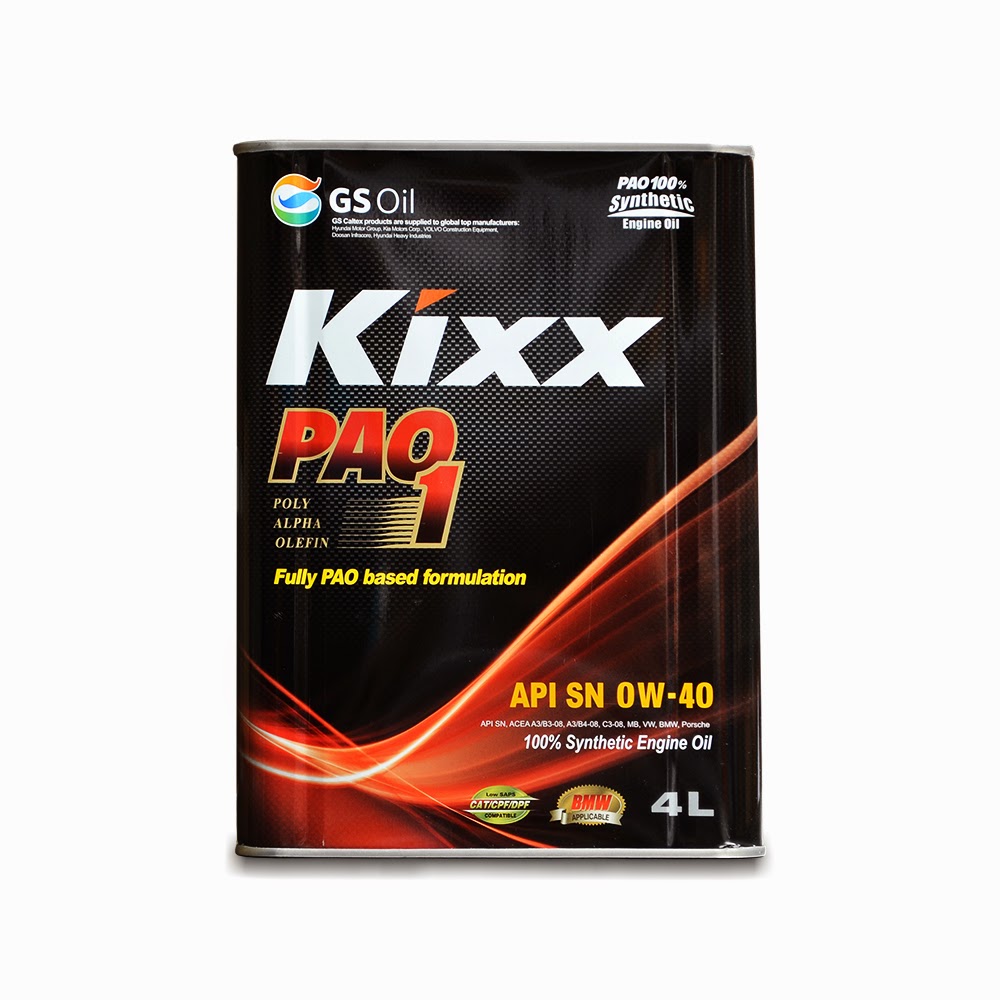 Kixx Engine Oil: Review for Kixx PAO 5w40