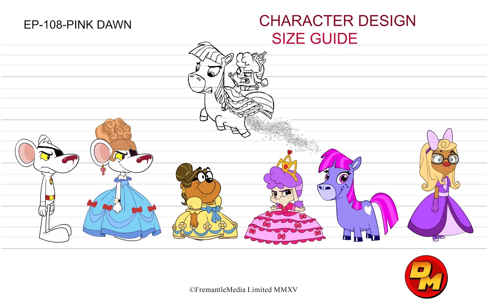 shane cooney: DANGER MOUSE CHARACTER DESIGN